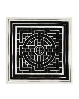 ANINE BING York Silk Scarf