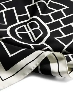 ANINE BING York Silk Scarf