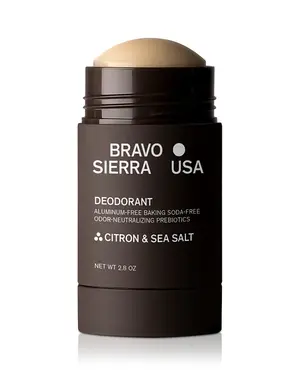 BRAVO SIERRA Citron & Sea Salt Deodorant 2.8 Oz