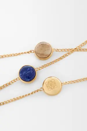 Loewe Anagram Pebble Necklace