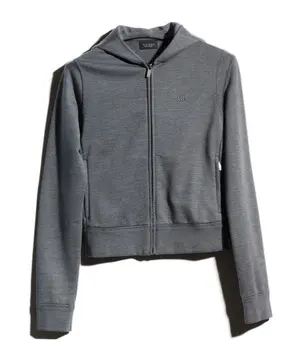 Gucci Cotton Silk Jersey Sweatshirt With Zip