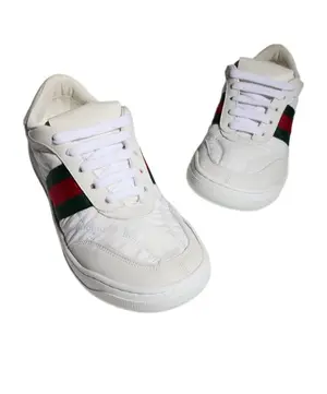Gucci Screener Sneakers - White