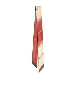 Gucci Gucci Printed Silk Twill Ribbon Multi-color