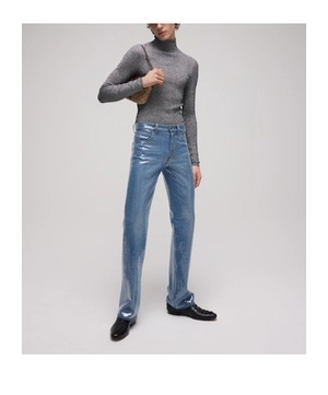 Gucci Sequined Denim Pants