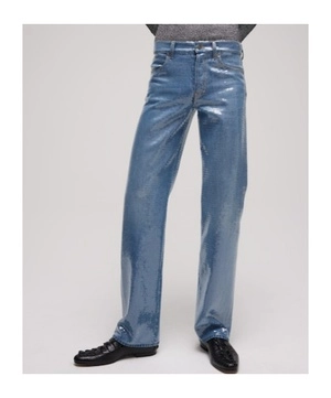Gucci Sequined Denim Pants
