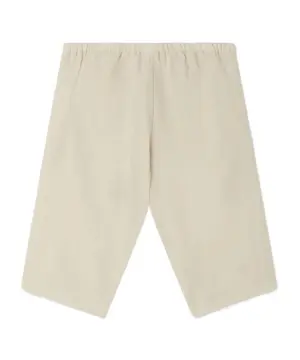 Bonpoint Dandy Beige Baby Pants In Organic Cotton - Frankincense