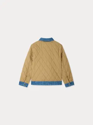 Bonpoint Marvin Reversible Organic Cotton Jacket With Embroidery