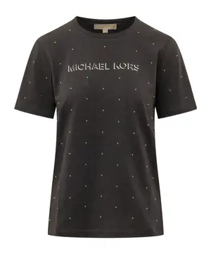 Michael Kors Short-sleeved Crew-neck T-shirt - Black