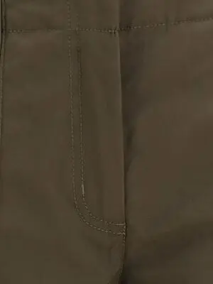 Burberry Gabardine Cargo Pants With Equestrian Knight Design Rivet