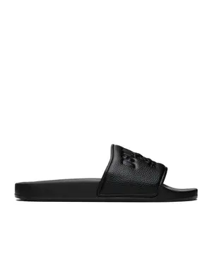 Dsquared2 Logo-embossed Open-toe Slides - Black