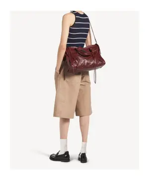 Balenciaga Le City Bag Medium - Berry Red