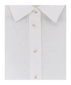 Closed Side-tie Short-sleeve Shirt
