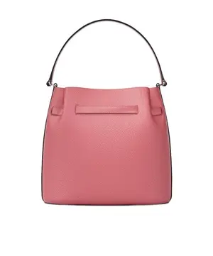 Michael Kors Carson Medium Pebbled Leather Convertible Bucket Crossbody Bag