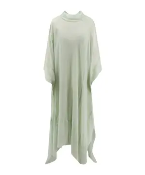 Alberta Ferretti Chiffon Dress - Green