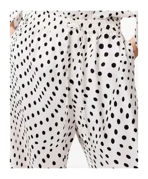 Stella McCartney Polka-dot Drawstring-waist Trousers