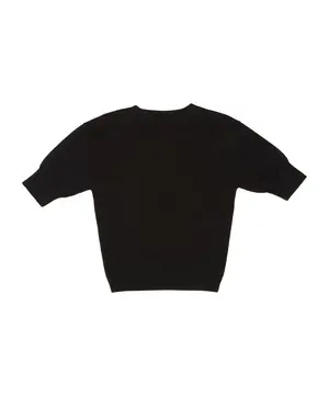 LEMAIRE Short Sleeve Jumper - Black