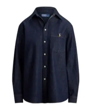 Polo Ralph Lauren Long-sleeve Denim Shirt - Navy
