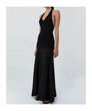 ST. AGNI Backless Dress