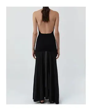 ST. AGNI Backless Dress
