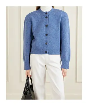 RÓHE Long-sleeved Wool Cardigan