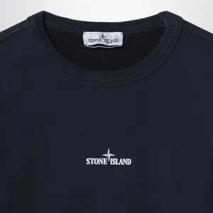 Stone Island Sweatshirt With Logo Prints