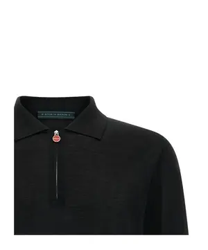 Kiton Zip-up Polo Shirt