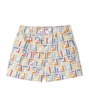 Fendi Printed Belt-loop Shorts - No