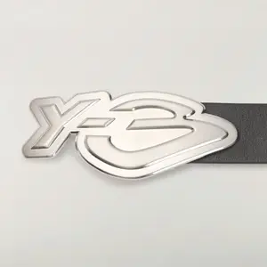 Y3 Logo-plaque Leather Belt