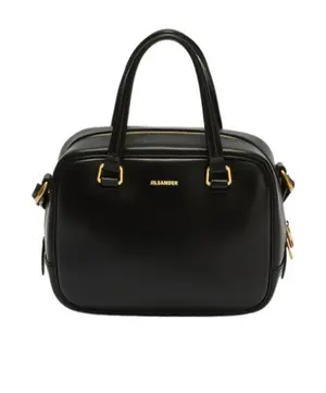 JIL SANDER Small-sized Leather Crossbody Bag With Embossed Logo