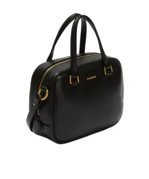 JIL SANDER Small-sized Leather Crossbody Bag With Embossed Logo