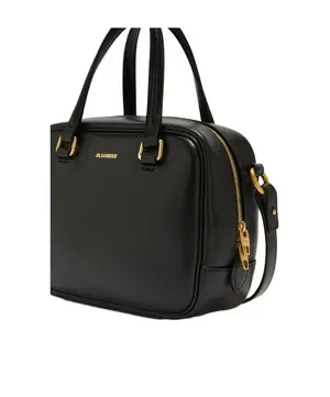 JIL SANDER Small-sized Leather Crossbody Bag With Embossed Logo