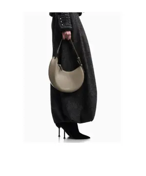Emporio Armani 1981 Leather Hobo Bag