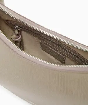 Emporio Armani 1981 Leather Hobo Bag