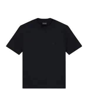Emporio Armani Logo Crewneck T-shirt - Black