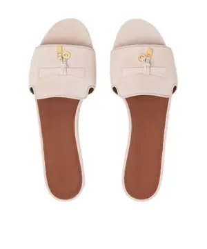 Loro Piana Summer Charms Flat Sandals