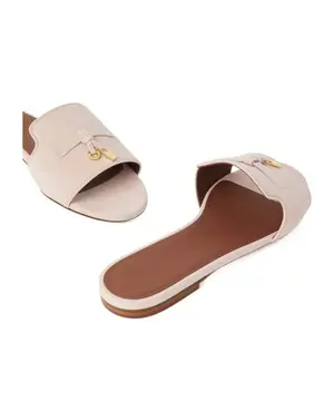 Loro Piana Summer Charms Flat Sandals