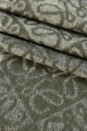 Loewe Anagram Scarf In Wool And Cashmere