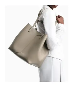 Emporio Armani 1981 Leather Shopper Bag