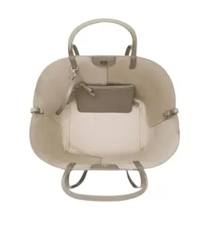 Emporio Armani 1981 Leather Shopper Bag