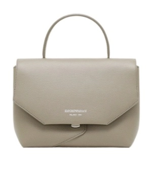 Emporio Armani 1981 Leather Mini Bag - Light Brown
