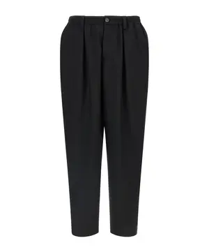 Marni Tapered Casual Pants - Black