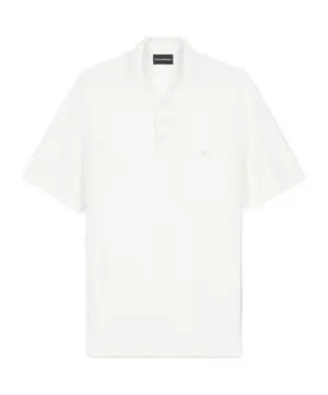 Emporio Armani Button-up Chest-pocket Polo Shirt