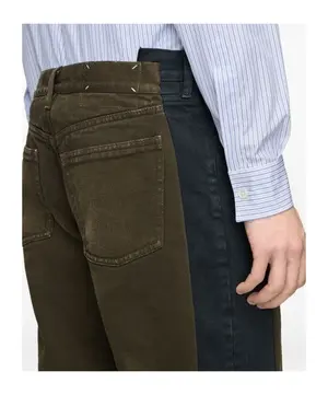 MAISON MARGIELA Spliced Straight-leg Jeans