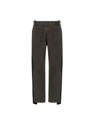 MAISON MARGIELA Straight-leg Jeans With Contrasting Panels