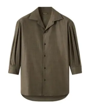 Loro Piana Elyse Shirt With Puffed Sleeves