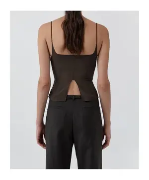 ST. AGNI Stretch Silk Cami