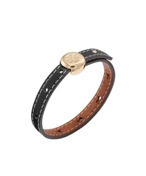 Tory Burch Icon Leather Bracelet