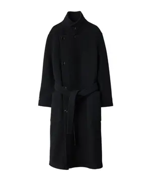 LEMAIRE Long-sleeved Wrap Coat