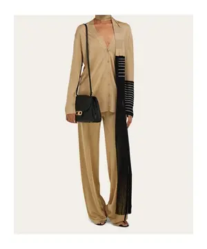 FERRAGAMO Double Gancini Top Handle