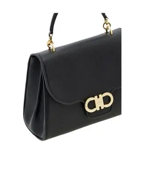 FERRAGAMO Double Gancini Top Handle